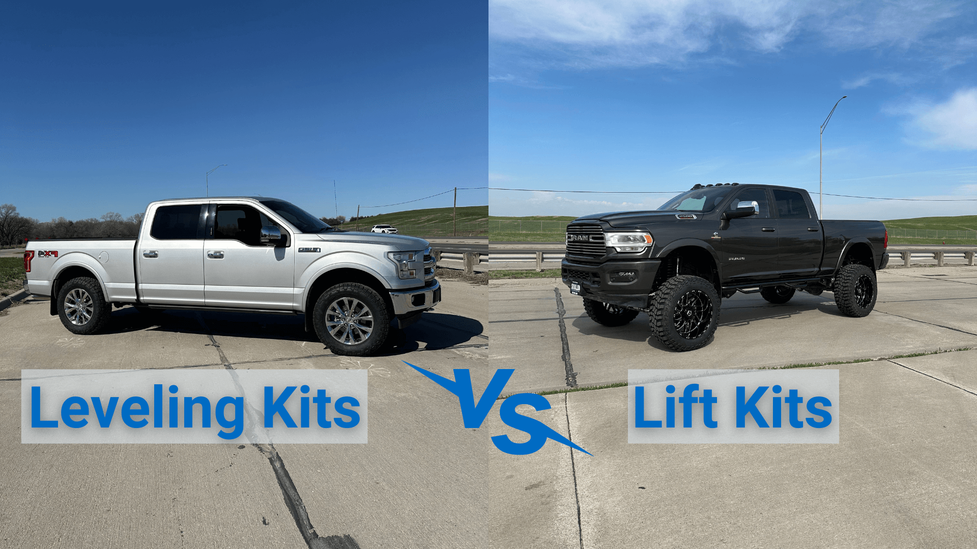 Differences Between Leveling Kits and Lift Kits – MC Customs Truck ...